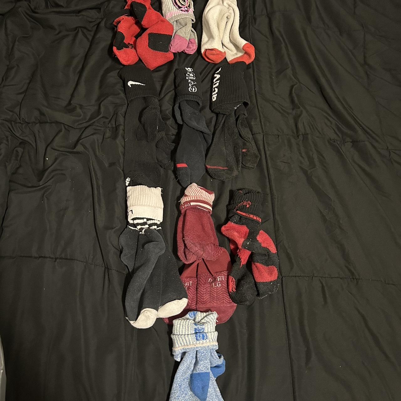 Nike sock lot 10 pairs total of Nike, active and... - Depop