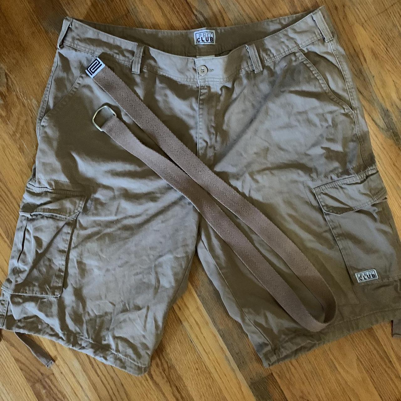 Pro Club Jorts 46W comes with belt - Depop