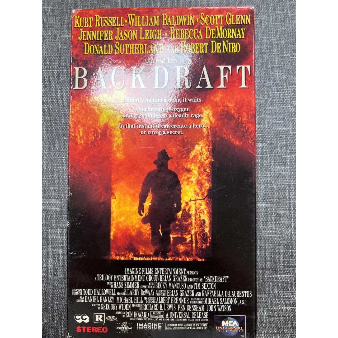 Backdraft VHS VHS Tape Condition: Pre-Owned Good - Depop