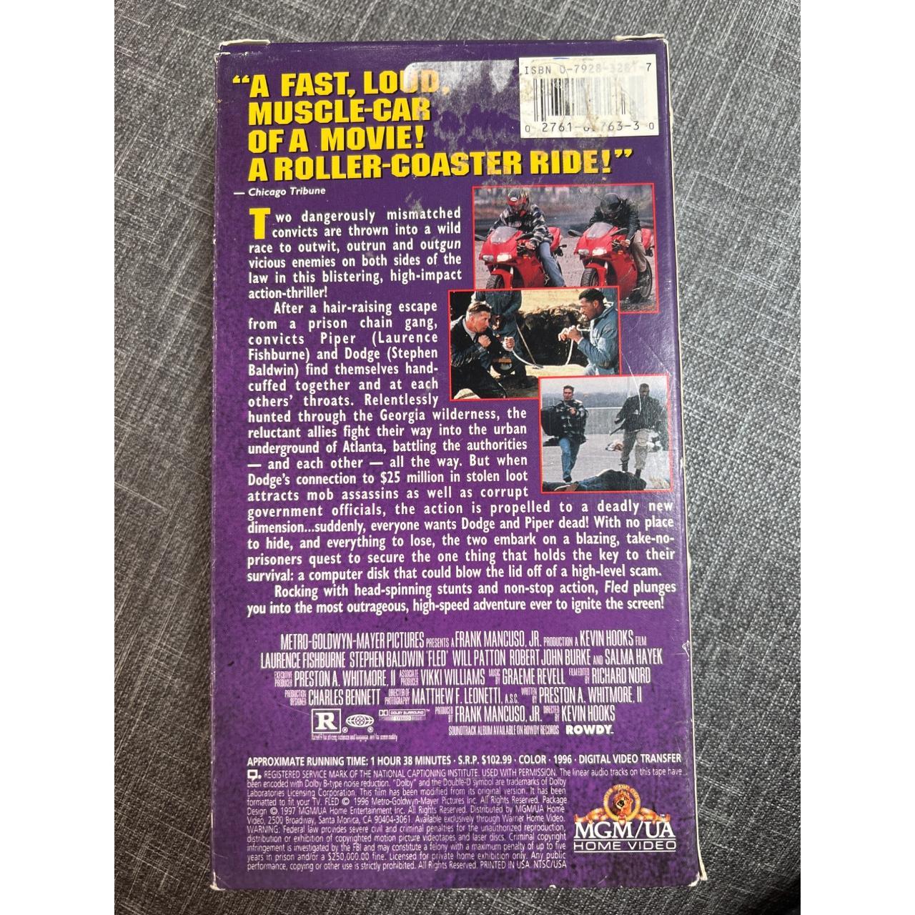 Fled [VHS] VHS Tape Condition: Pre-Owned Good - Depop