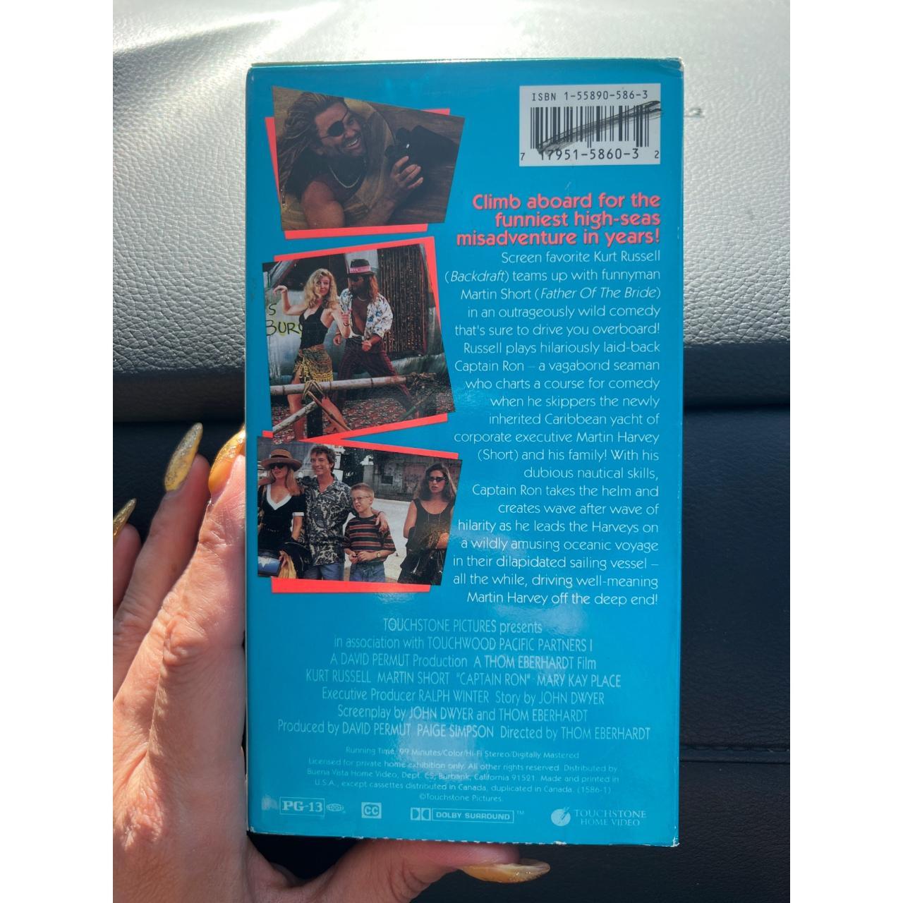 Captain Ron vhs Condition: Pre-Owned Good This was... - Depop