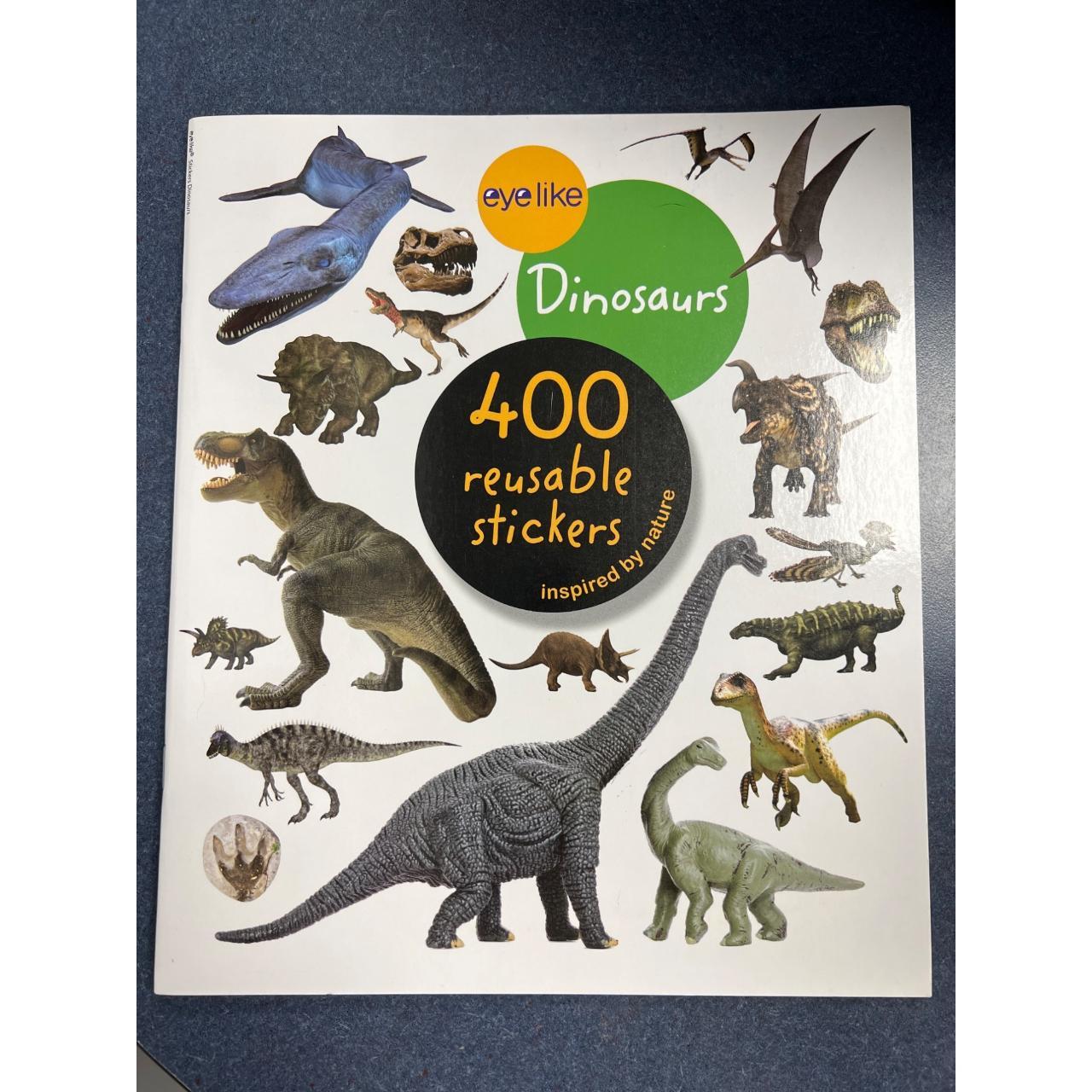 Eyelike Stickers: Dinosaurs Book Condition: New... - Depop