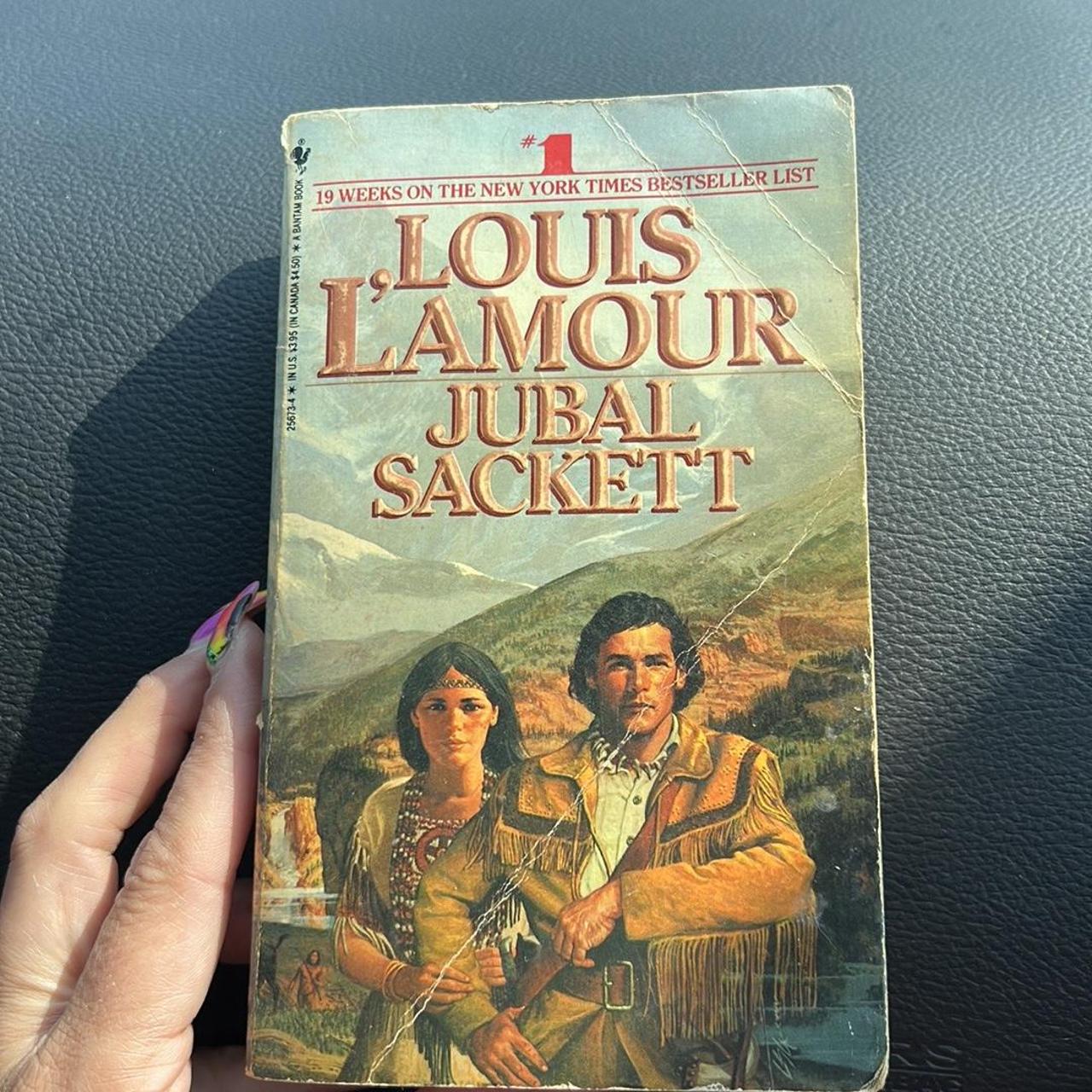 Jubal Sackett by Louis L'Amour Bantam Book (1986)... - Depop