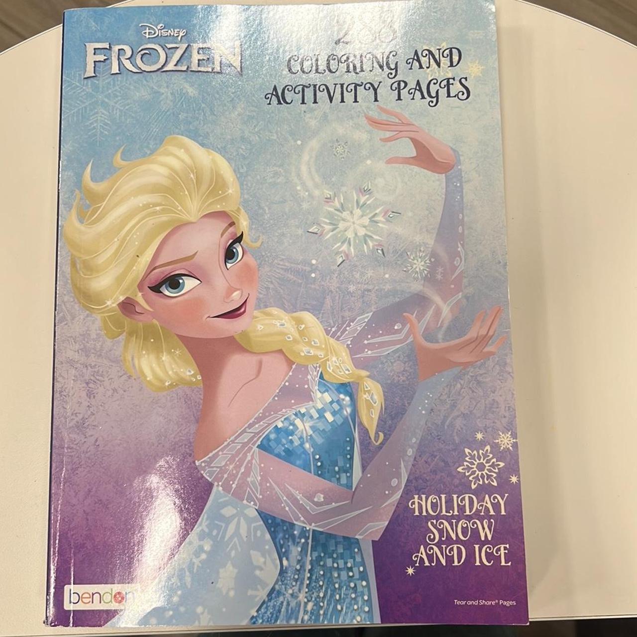Disney frozen 288 coloring and activity pages... - Depop