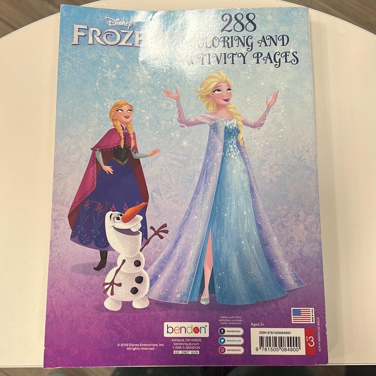 Disney frozen 288 coloring and activity pages... - Depop