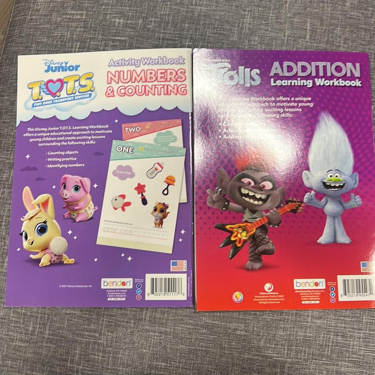 Learning/activity Workbooks T.O.T.S & Trolls... - Depop