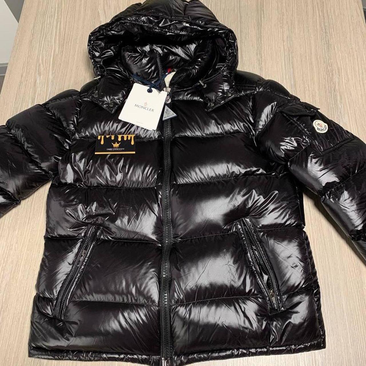Black Moncler Maya Available in Hand Brand New... - Depop