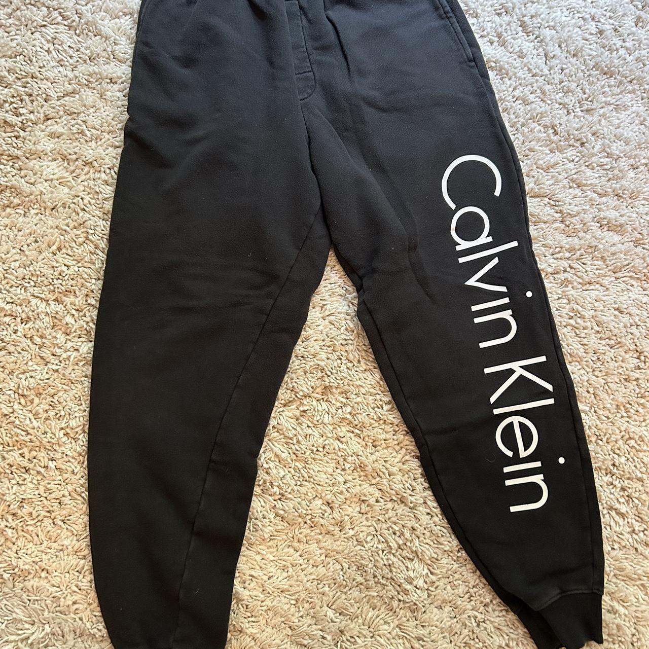 Calvin Klein Logo Sweatpants Depop