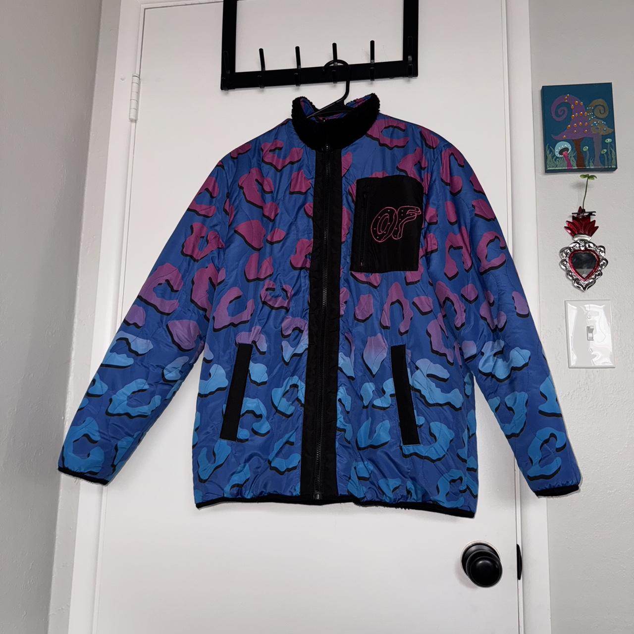 ️Mens reversible colorful leopard print jacket 📎Odd... - Depop