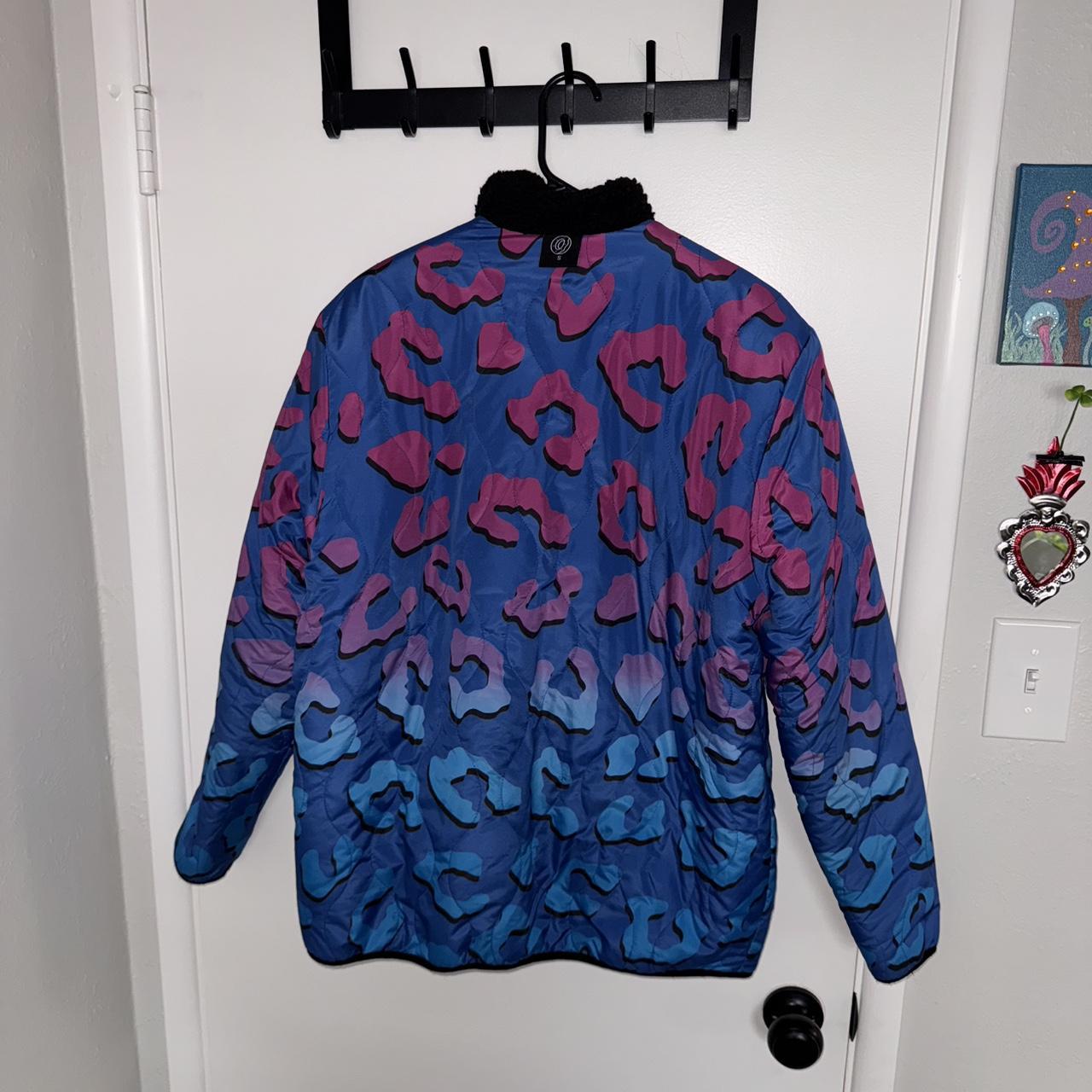 ️Mens reversible colorful leopard print jacket 📎Odd... - Depop