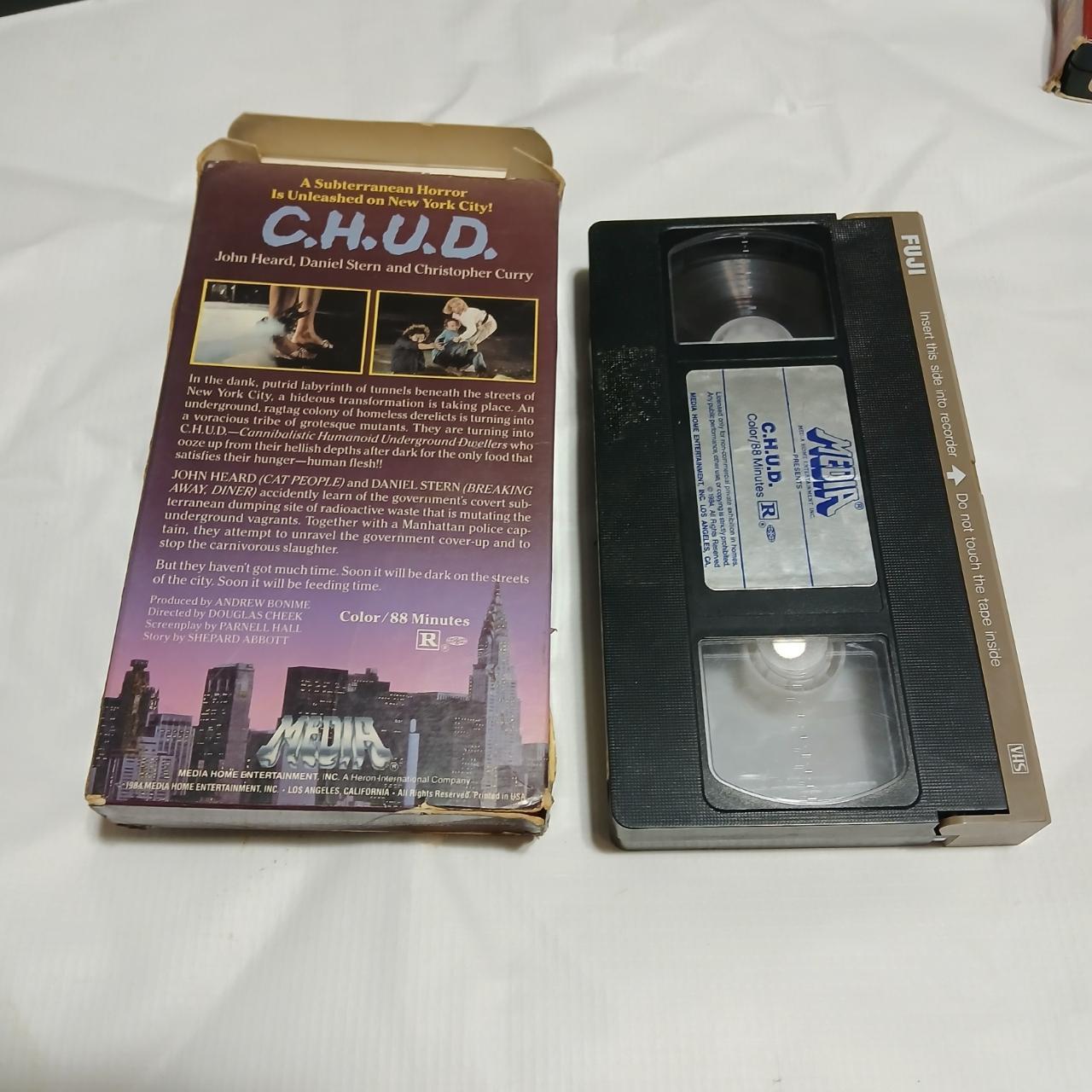 CHUD VHS Rare Horror Media Home Entertainment Bottom... | Depop