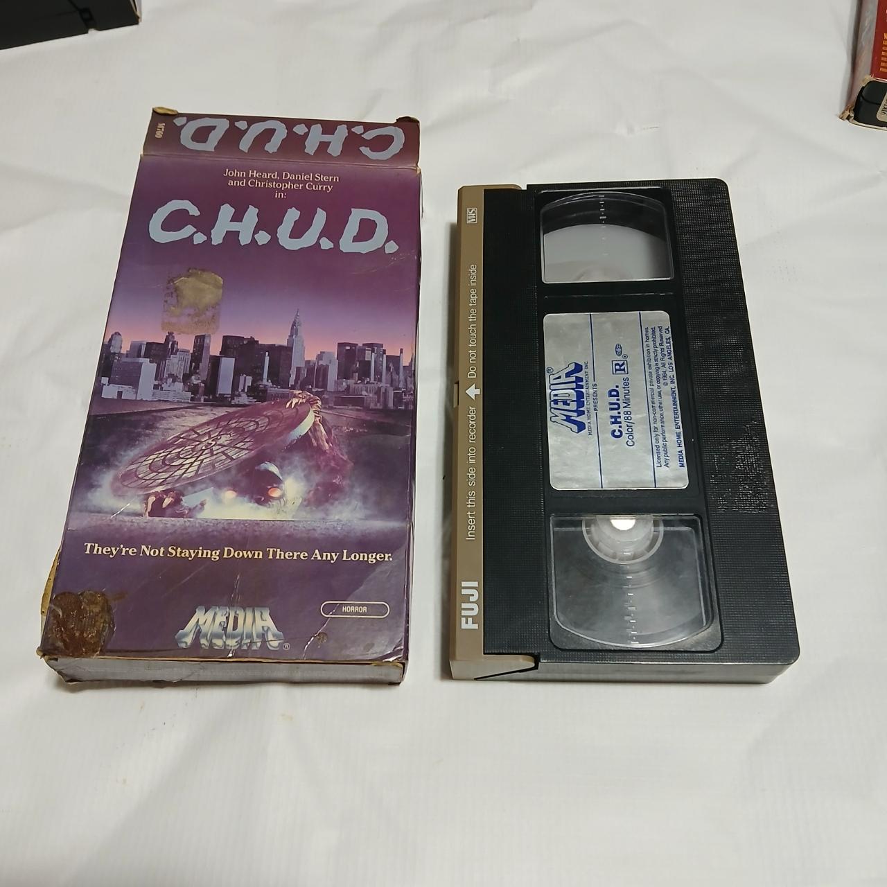 CHUD VHS Rare Horror Media Home Entertainment Bottom... | Depop