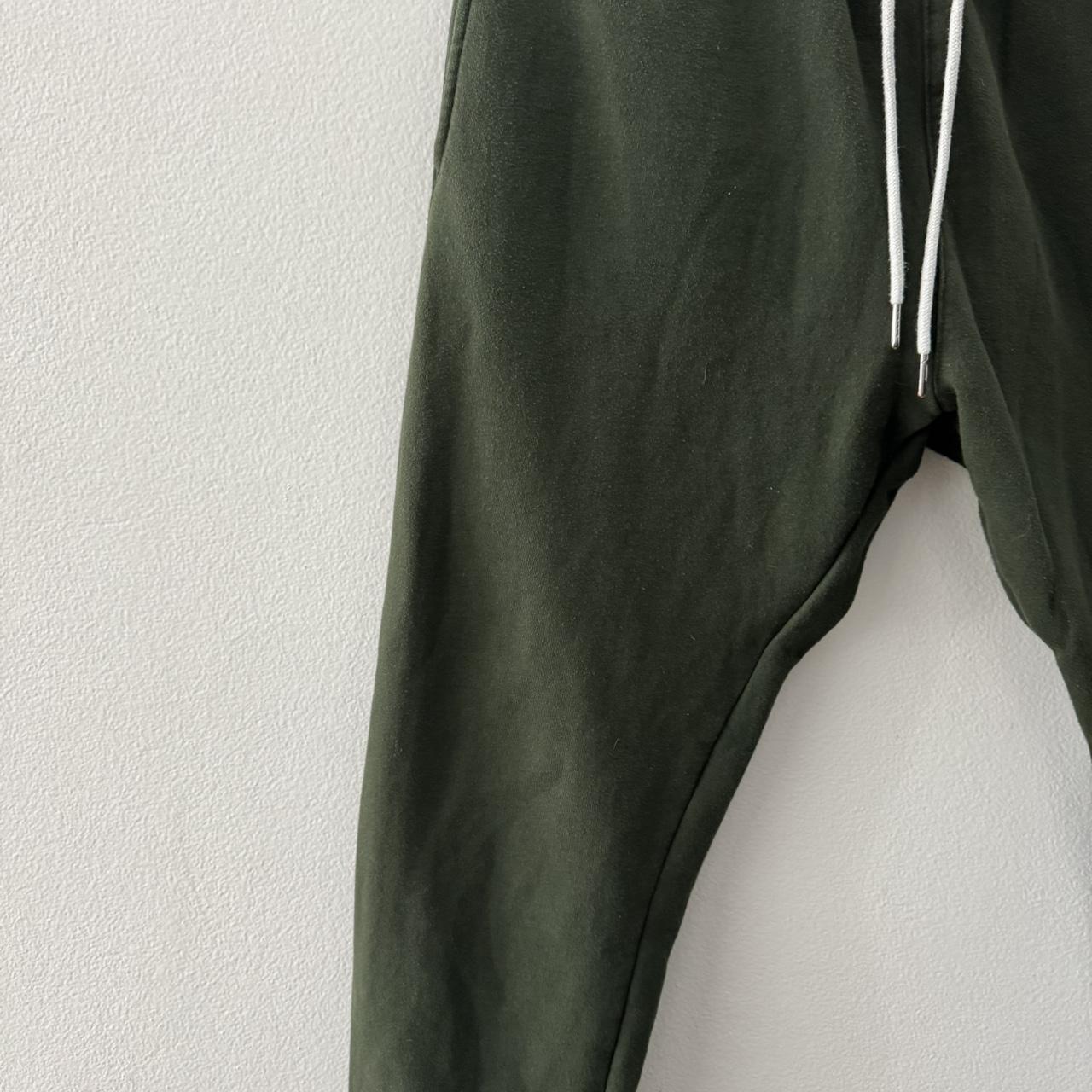 Green and white Land Rover sweatpants #streetwear | Depop