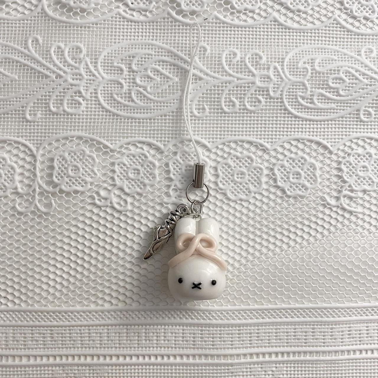 Ballerina miffy charm 🩰🤍 This charm is handmade... - Depop