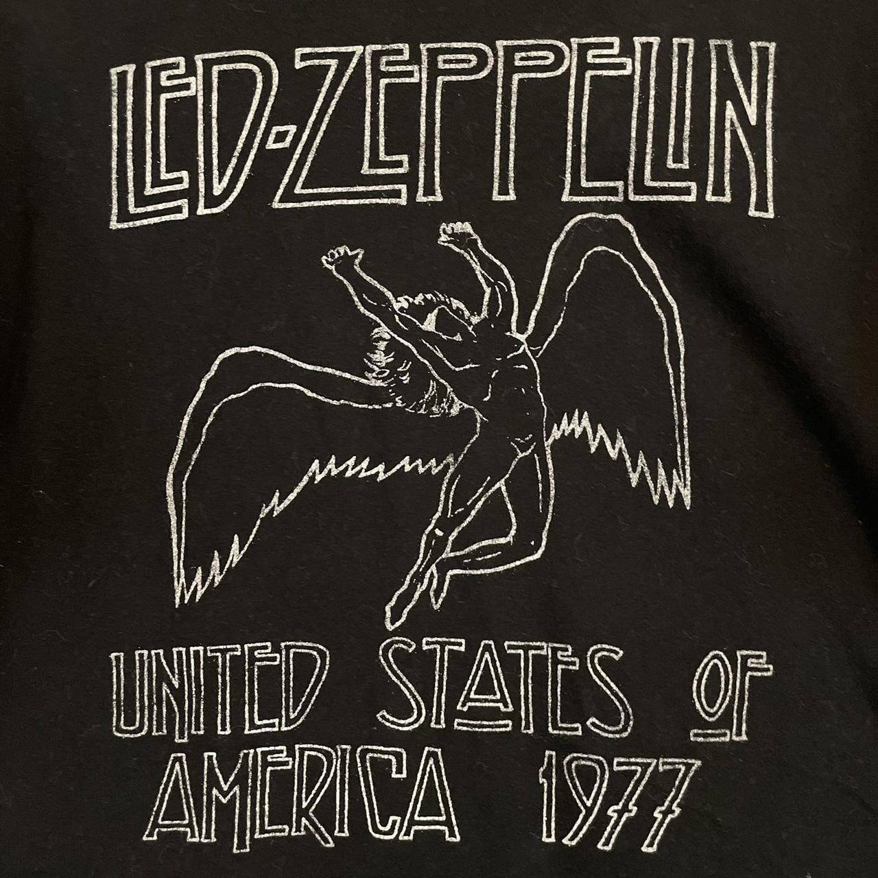 Led Zeppelin Graphic Tee Unisex size XL -... - Depop
