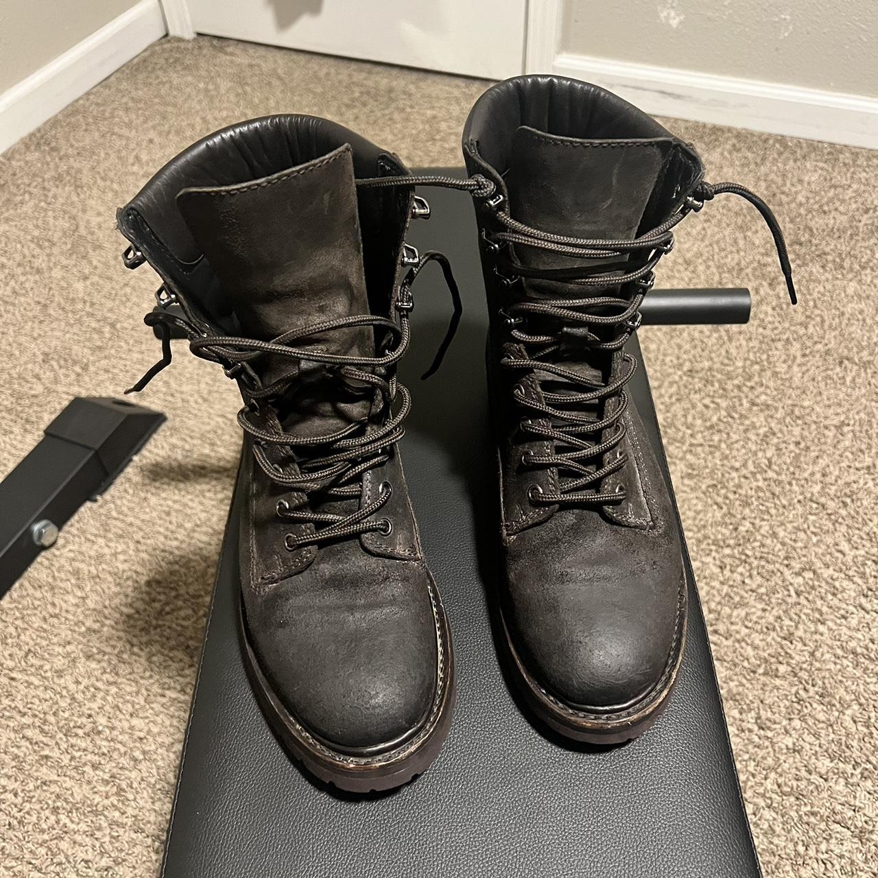 Thursday explorer combat boot suede. Size 7 1/2 but... - Depop