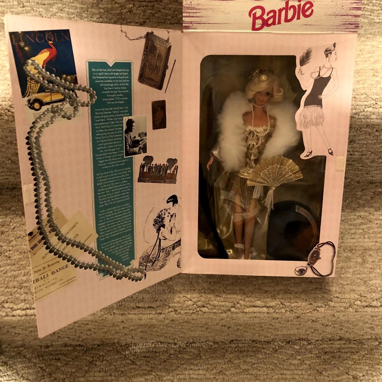 1920's Flapper Barbie in fair condition. Flapper... - Depop