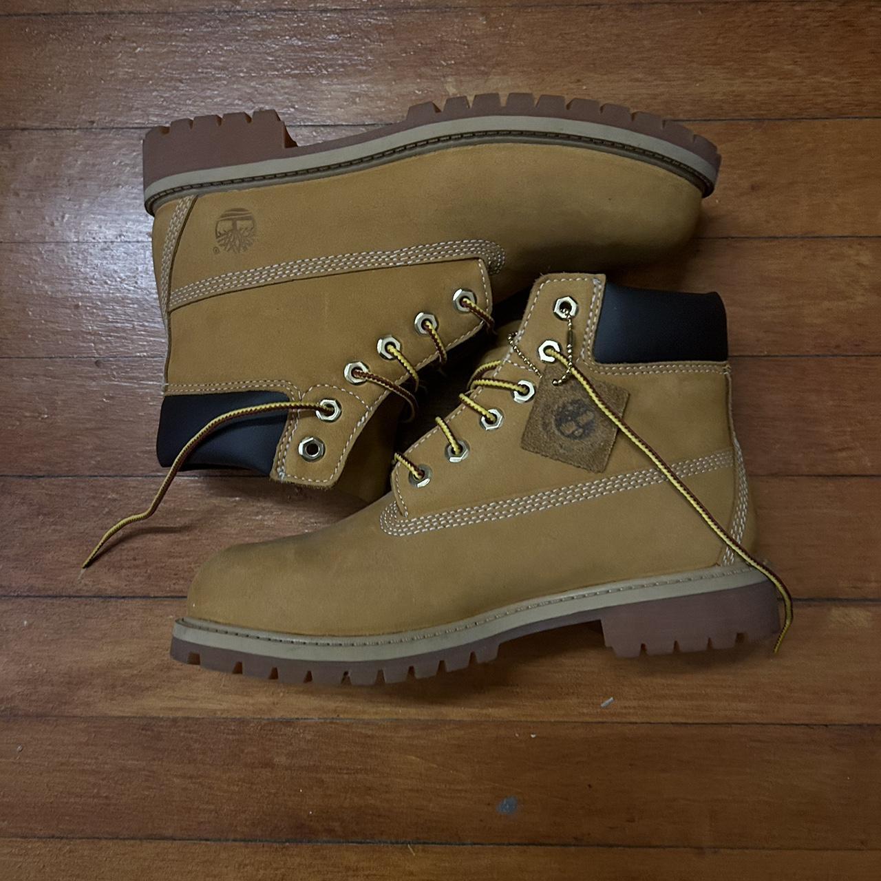 Brand new timberlands. Size 3 Unisex - Depop