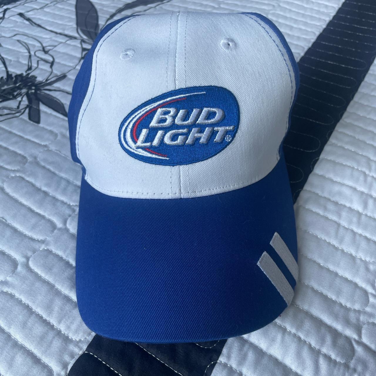 Vintage Bud light cap Adjustable #budlight - Depop