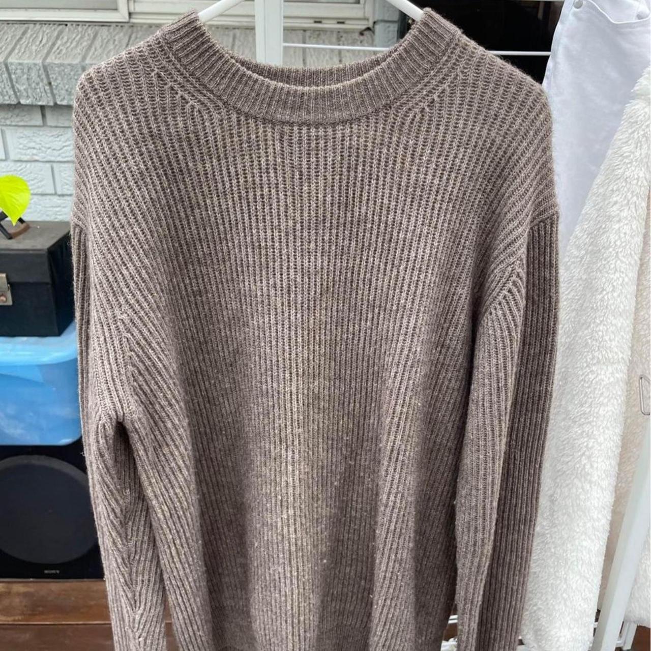 Muji yak wool sweater RRP $120 Size Small - Depop
