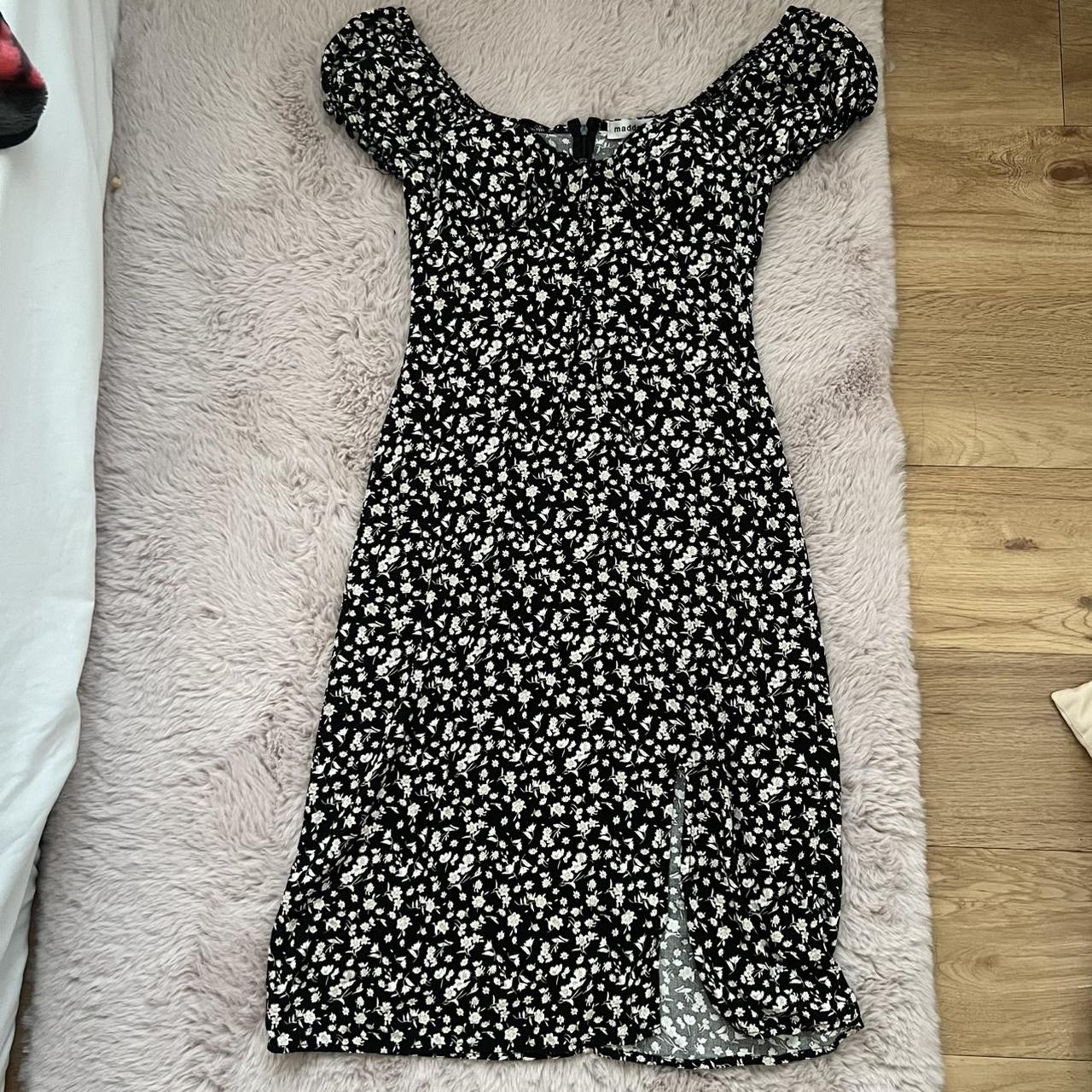 Black floral Madden Girl dress #floraldress... | Depop