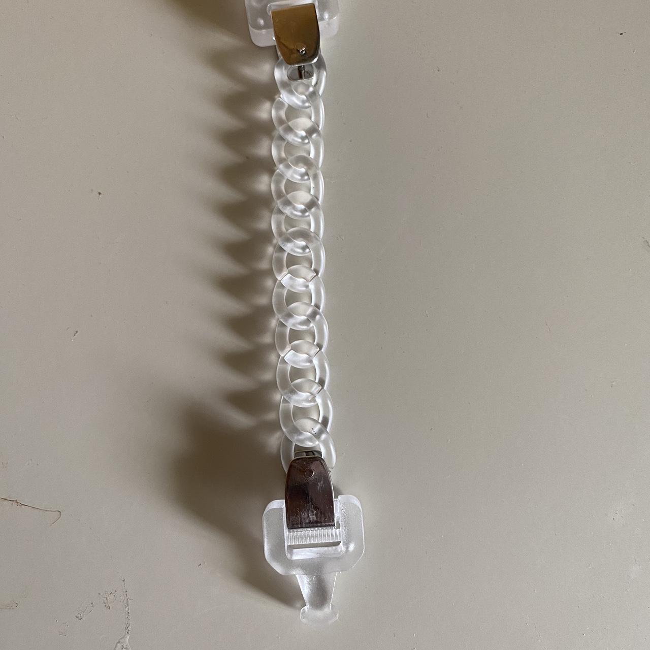 1017 ALYX CLEAR BRACELET fits pretty small Still in... - Depop