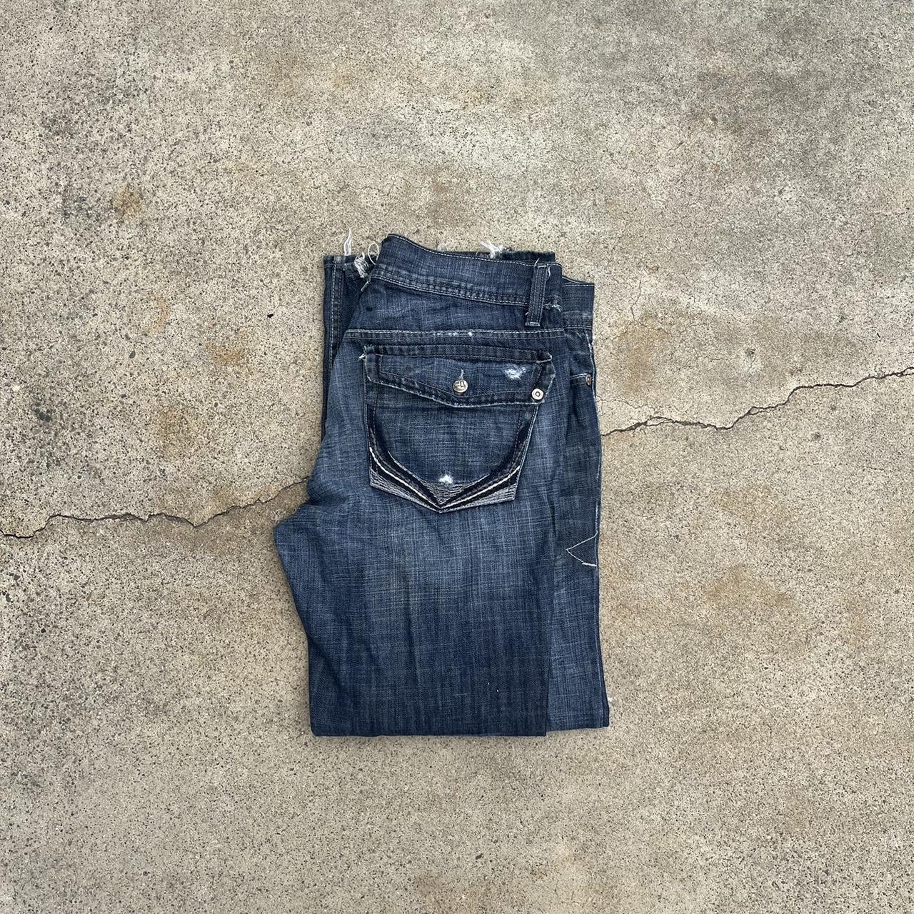 y2k type division pants. super sick pants. sized at... - Depop