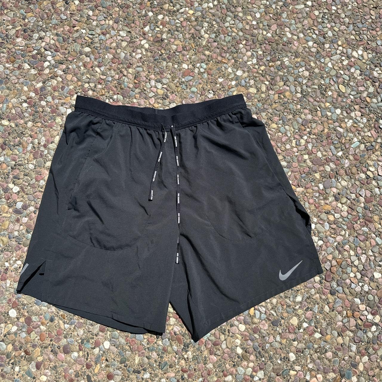 Vintage Nike Running Shorts Size S 7 inch inseam... - Depop
