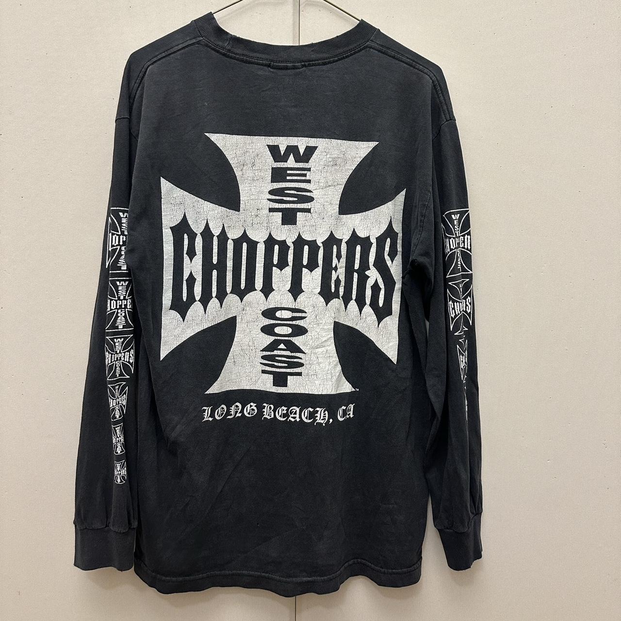 Vintage West Coast Choppers shirt Size M Measures... - Depop