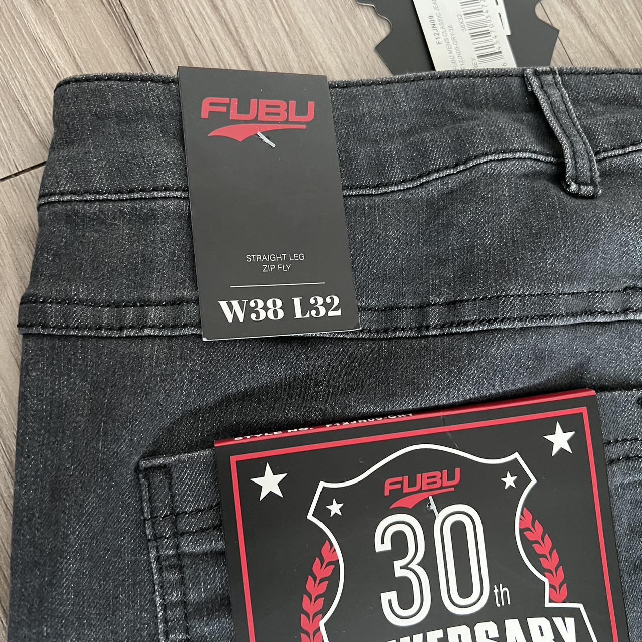 Fubu jeans in black color way still deadstock with... - Depop