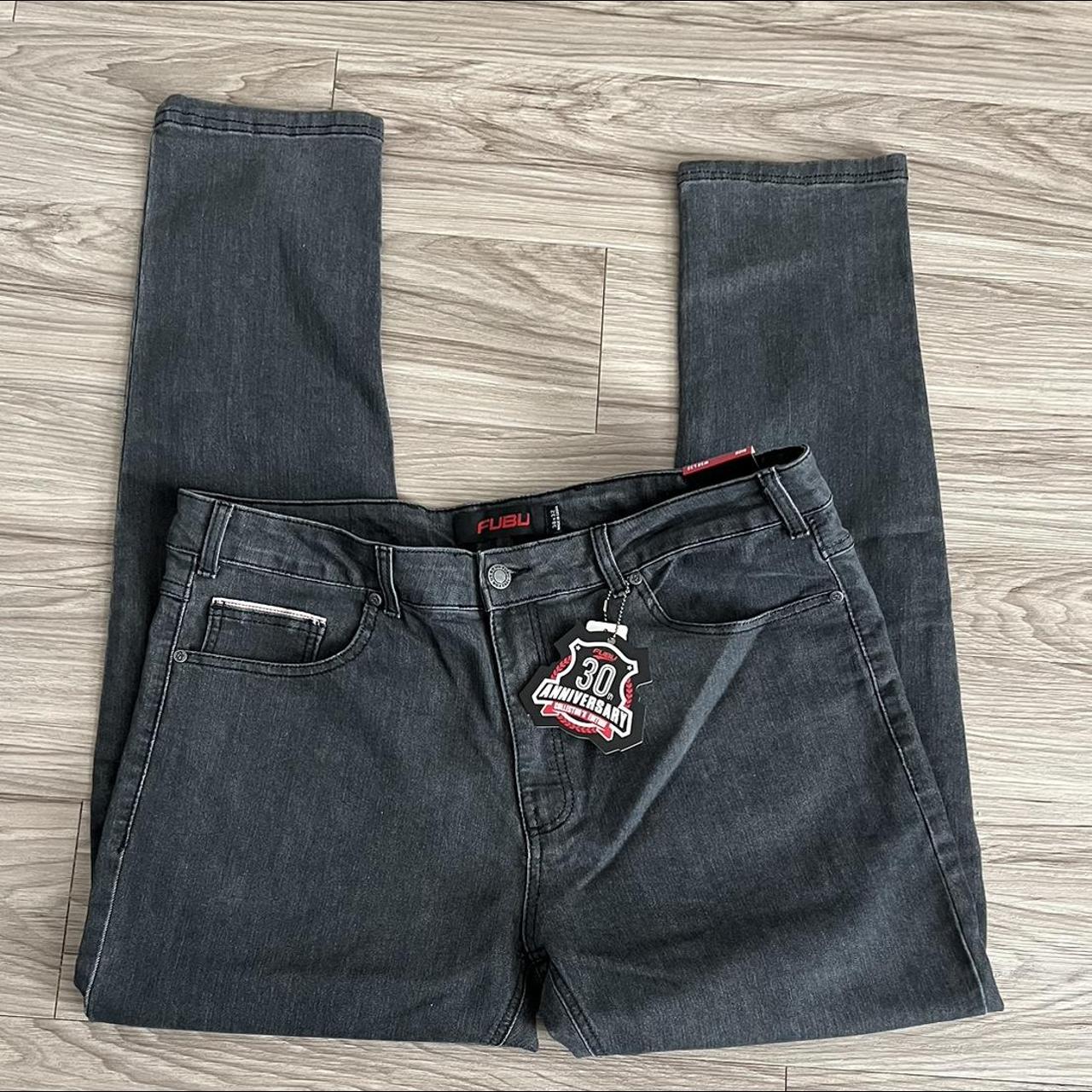 Fubu jeans in black color way still deadstock with... - Depop