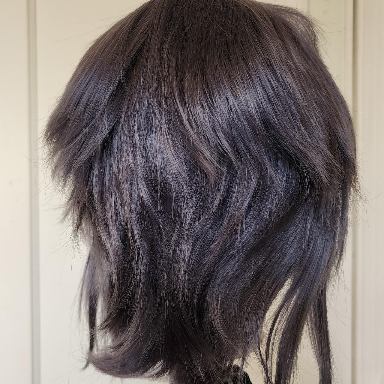 Short blue grey cosplay wig Brand: Arda wigs,... - Depop
