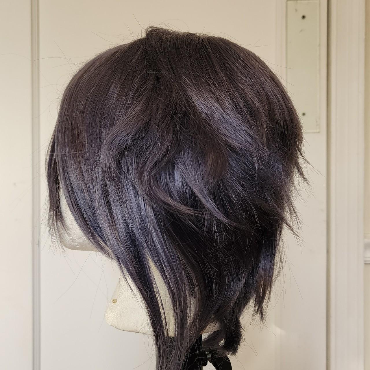 Short blue grey cosplay wig Brand: Arda wigs,... - Depop