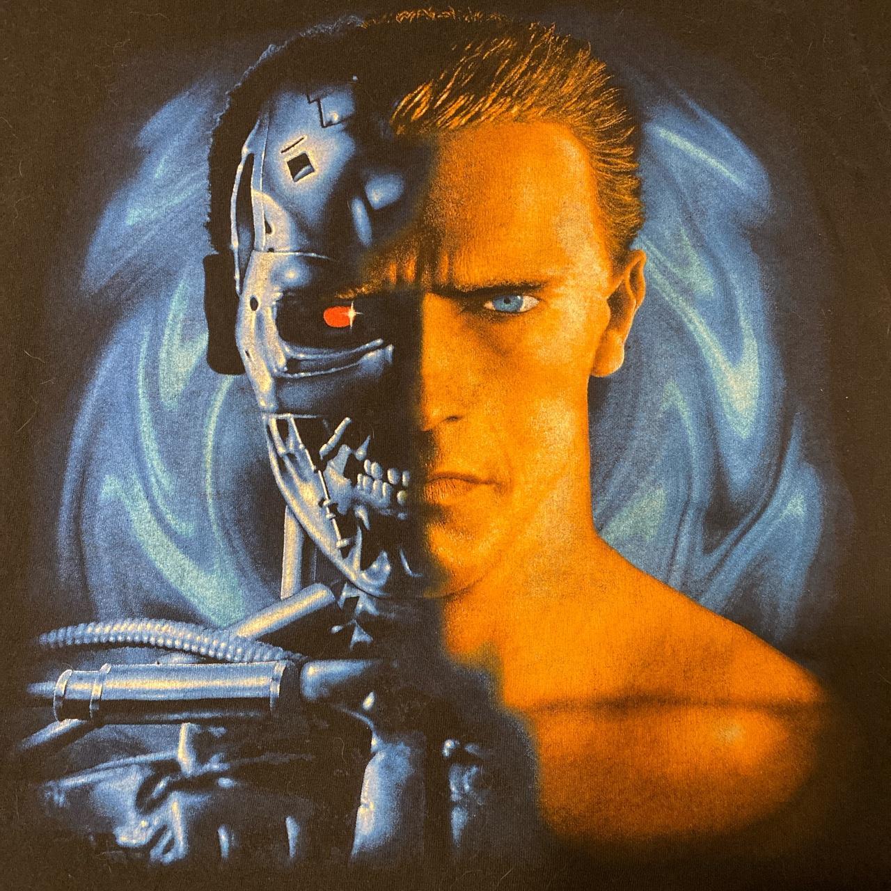 Vintage 1990’s Terminator 2 Shirt, Universal Studios... - Depop
