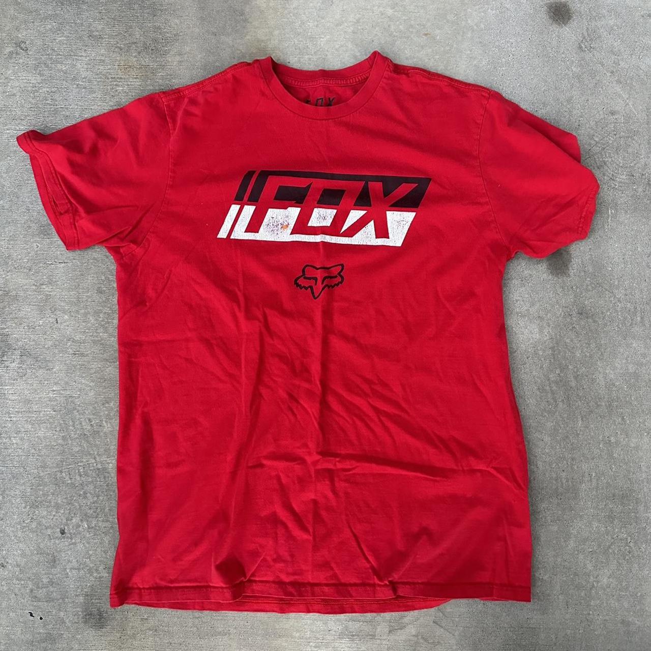 Y2k fox shirt - Depop