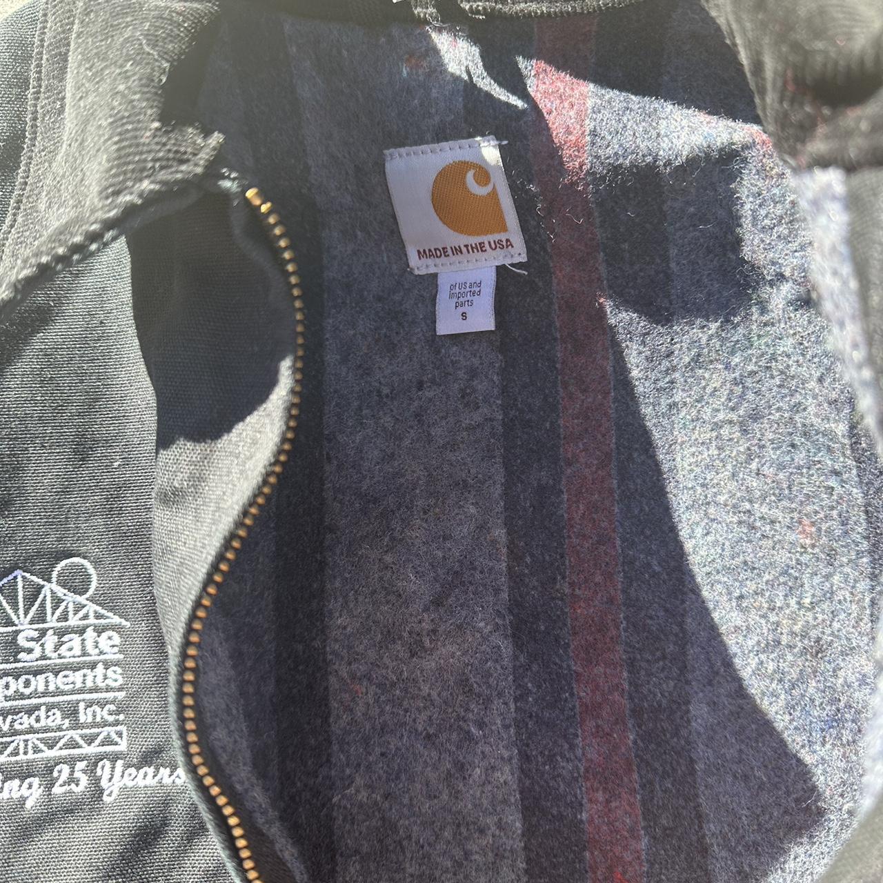 Carhart Detroit jacket perfect condition made in USA - Depop