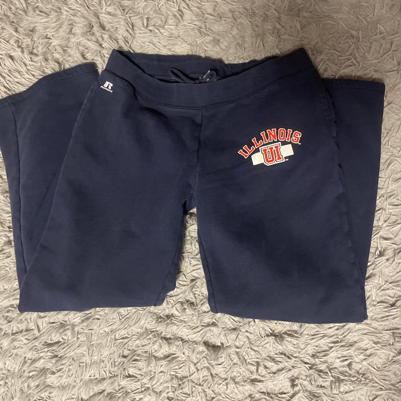 Russell “Illinois UI” vintage pants. very great... - Depop