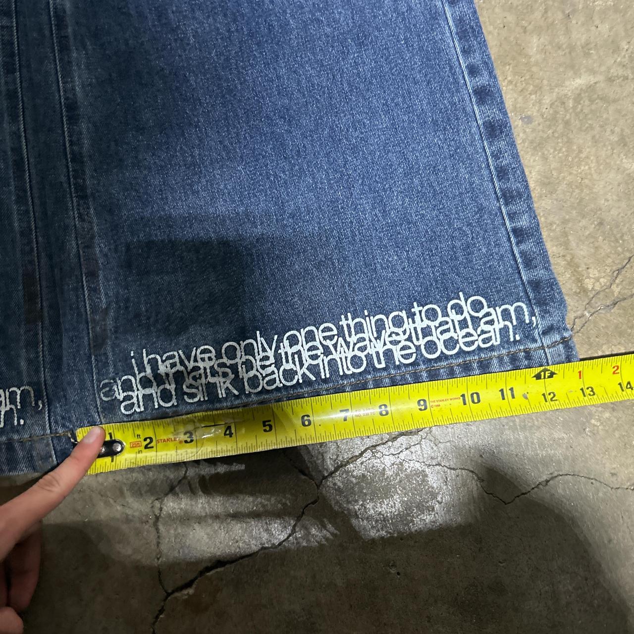 "apple" peaceinwar/ihatestars jeans Size 32 never... | Depop