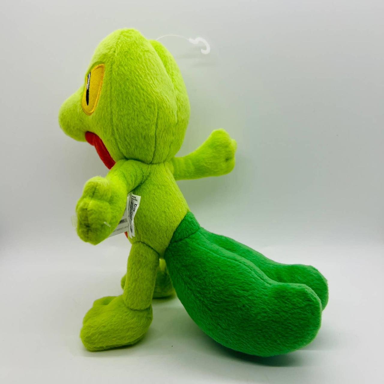 Pokemon Treecko Nintendo TOMY 2015 Stuffed 8" Plush... - Depop