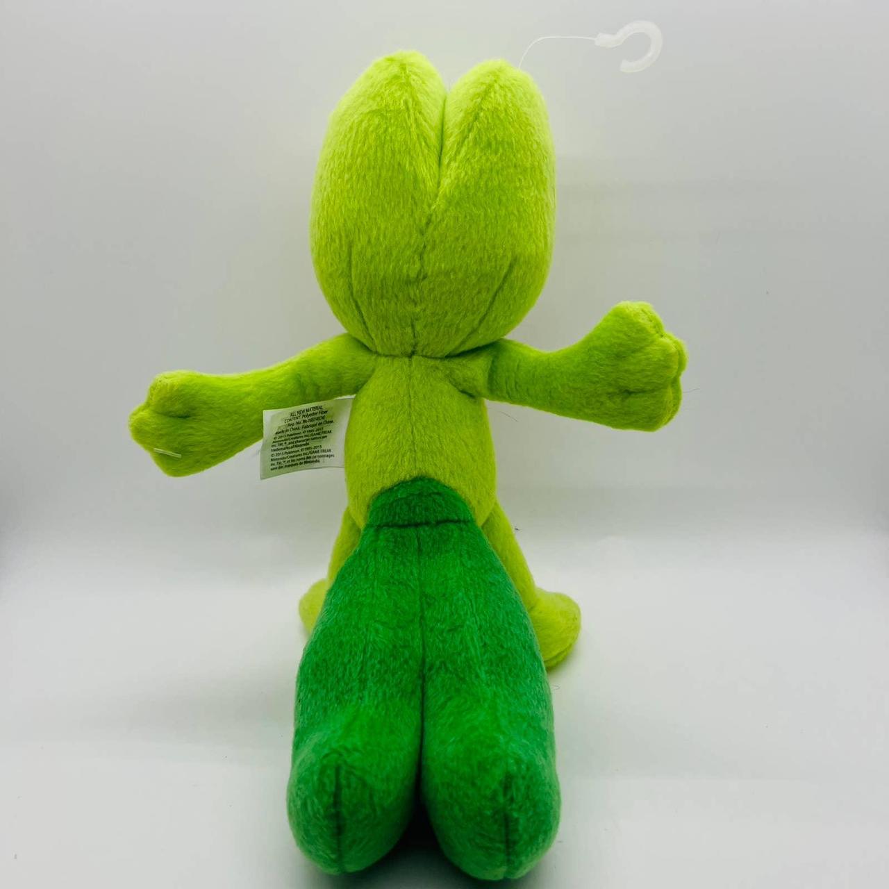 Pokemon Treecko Nintendo TOMY 2015 Stuffed 8" Plush... - Depop