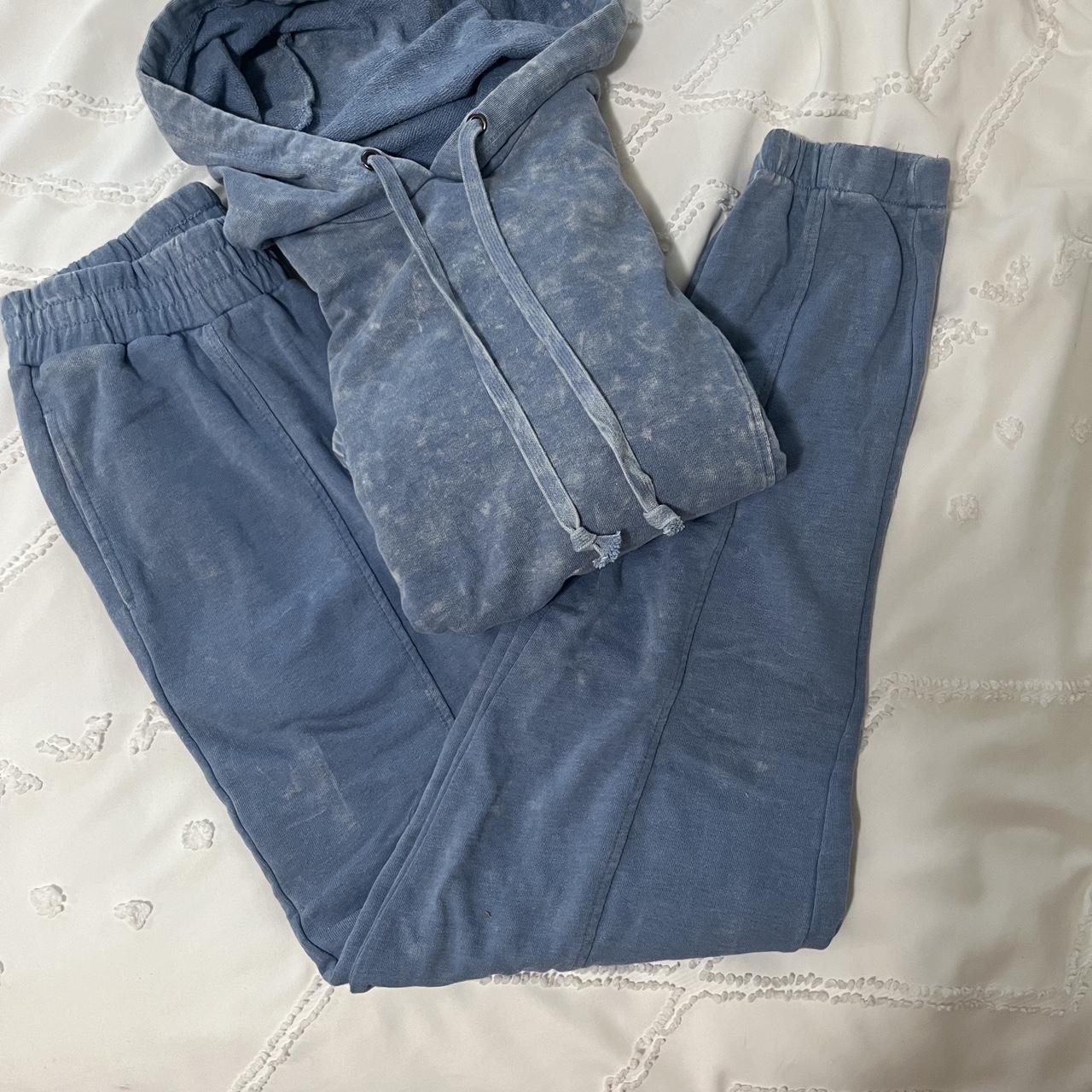 Super cute track suit!!!! Rlly pretty blue color!... - Depop