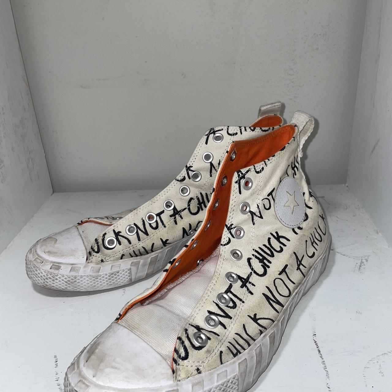 UNTITL3D High ‘Not A Chuck Erger Sample... - Depop