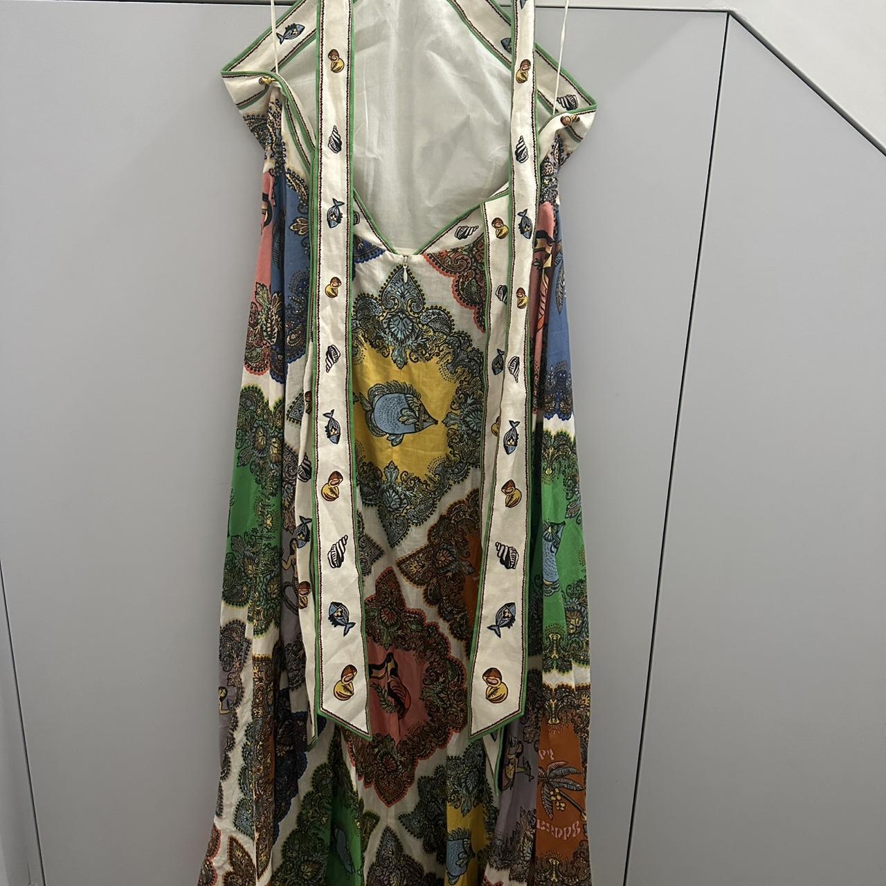 ALEMAIS Trippy Troppo halterneck dress Worn once.... | Depop