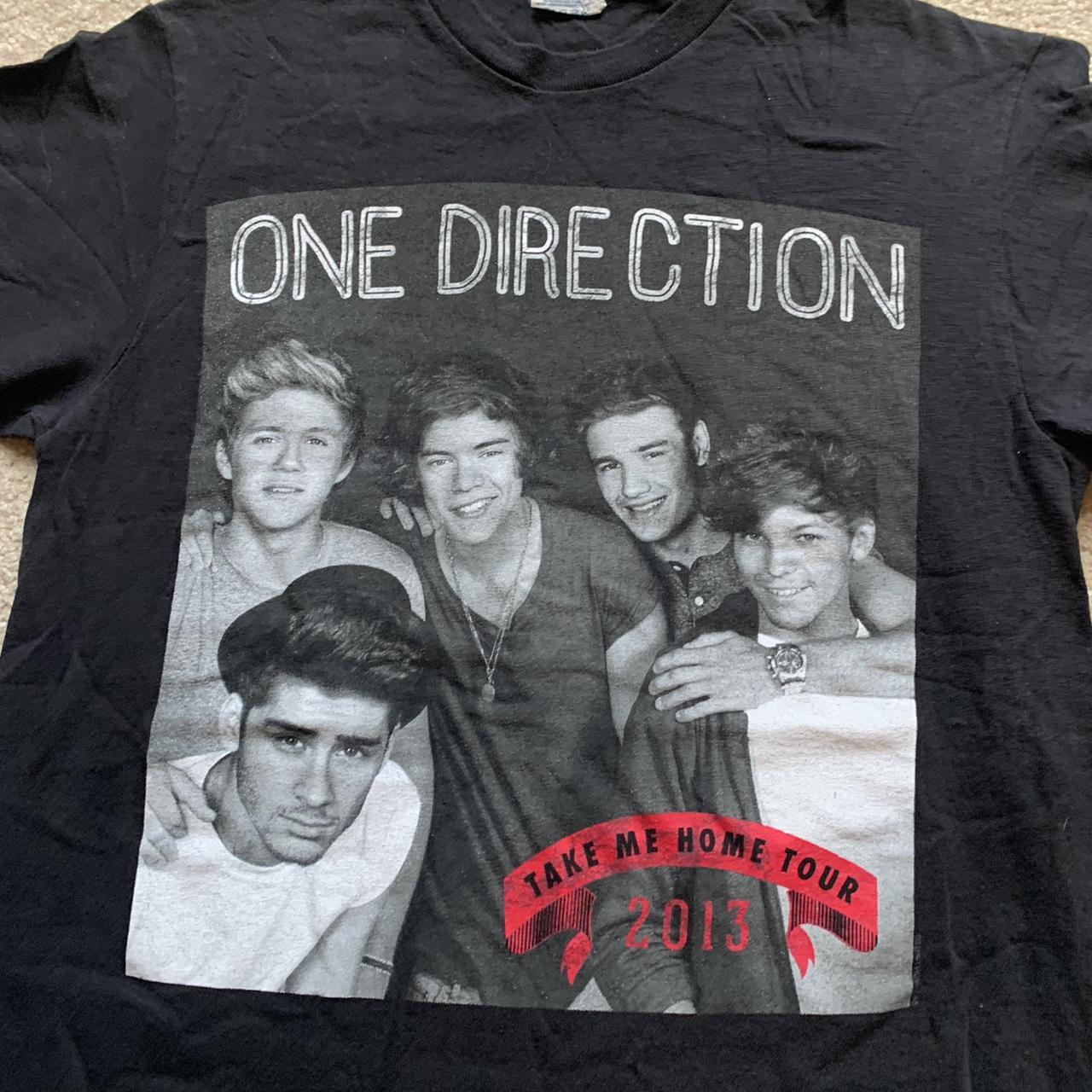 One Direction 2013 Tour Graphic T-Shirt One... - Depop
