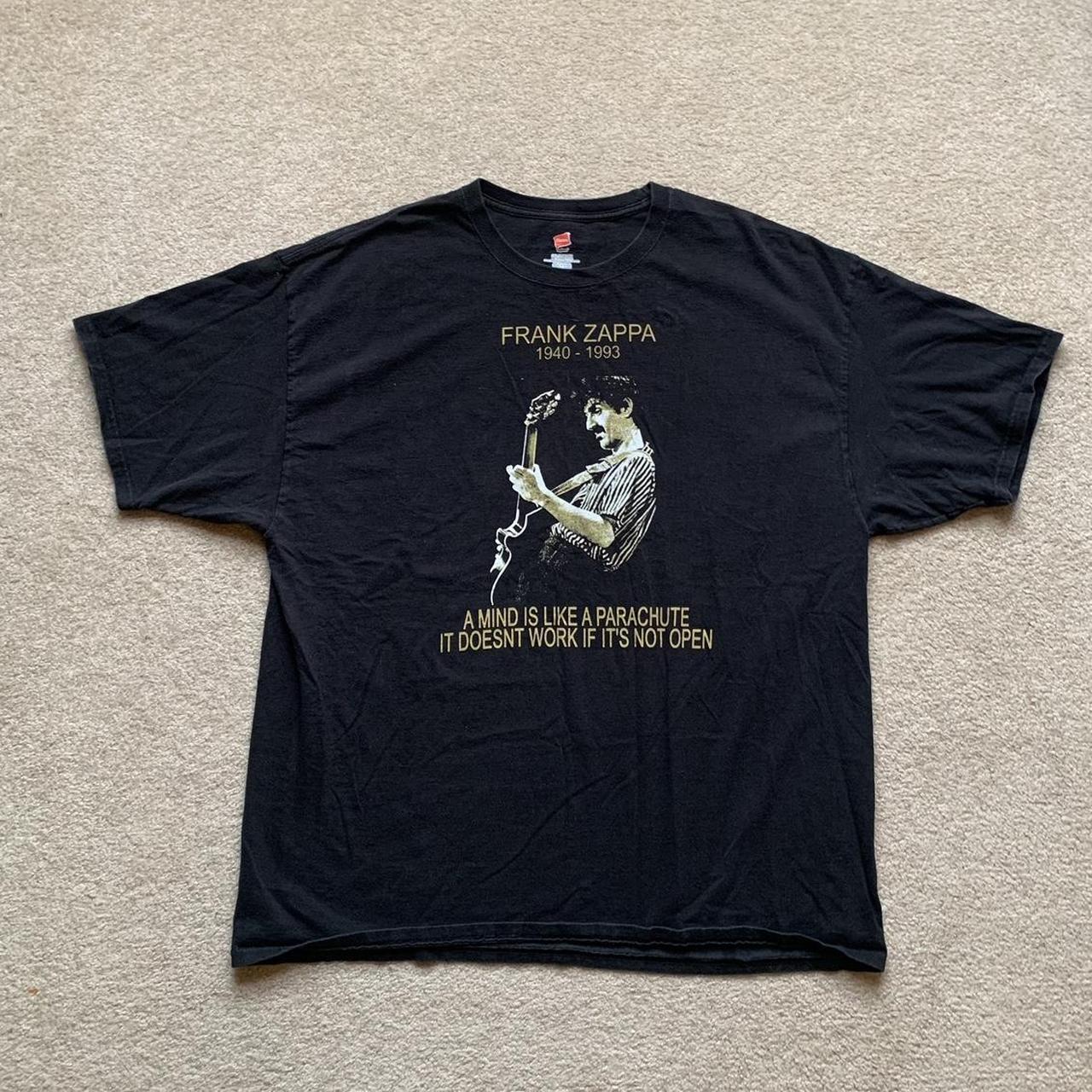 Frank Zappa Shirt Frank Zappa Memorial Graphic... - Depop