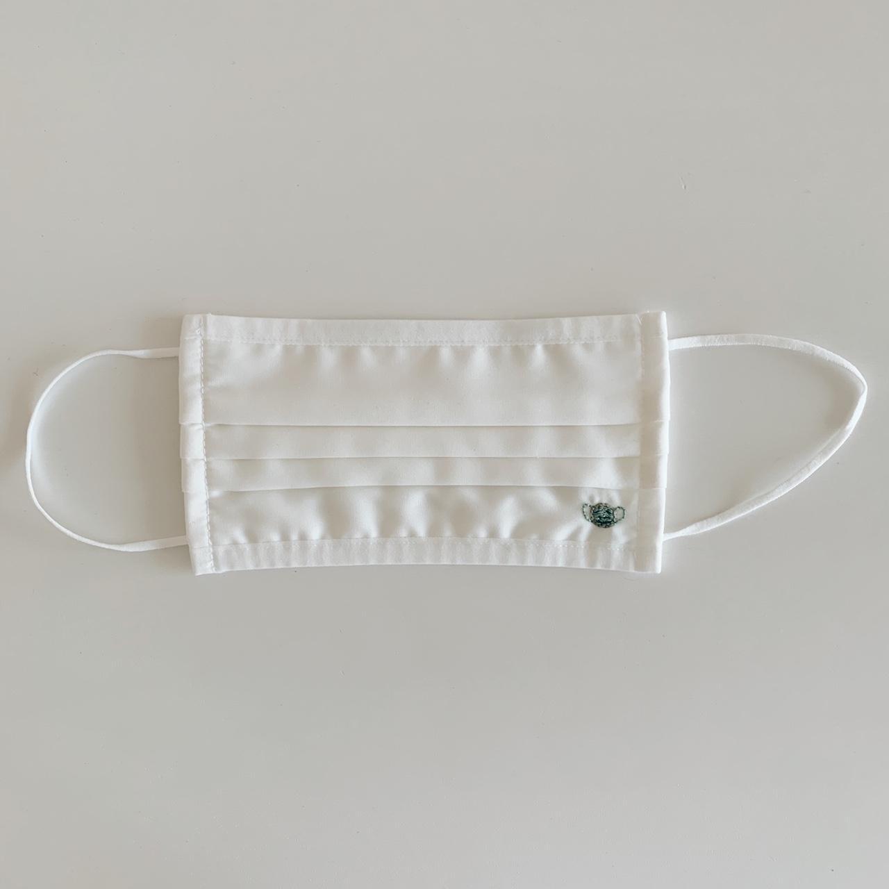 Muji hand embroidered reusable cotton masks 1 pack:... - Depop