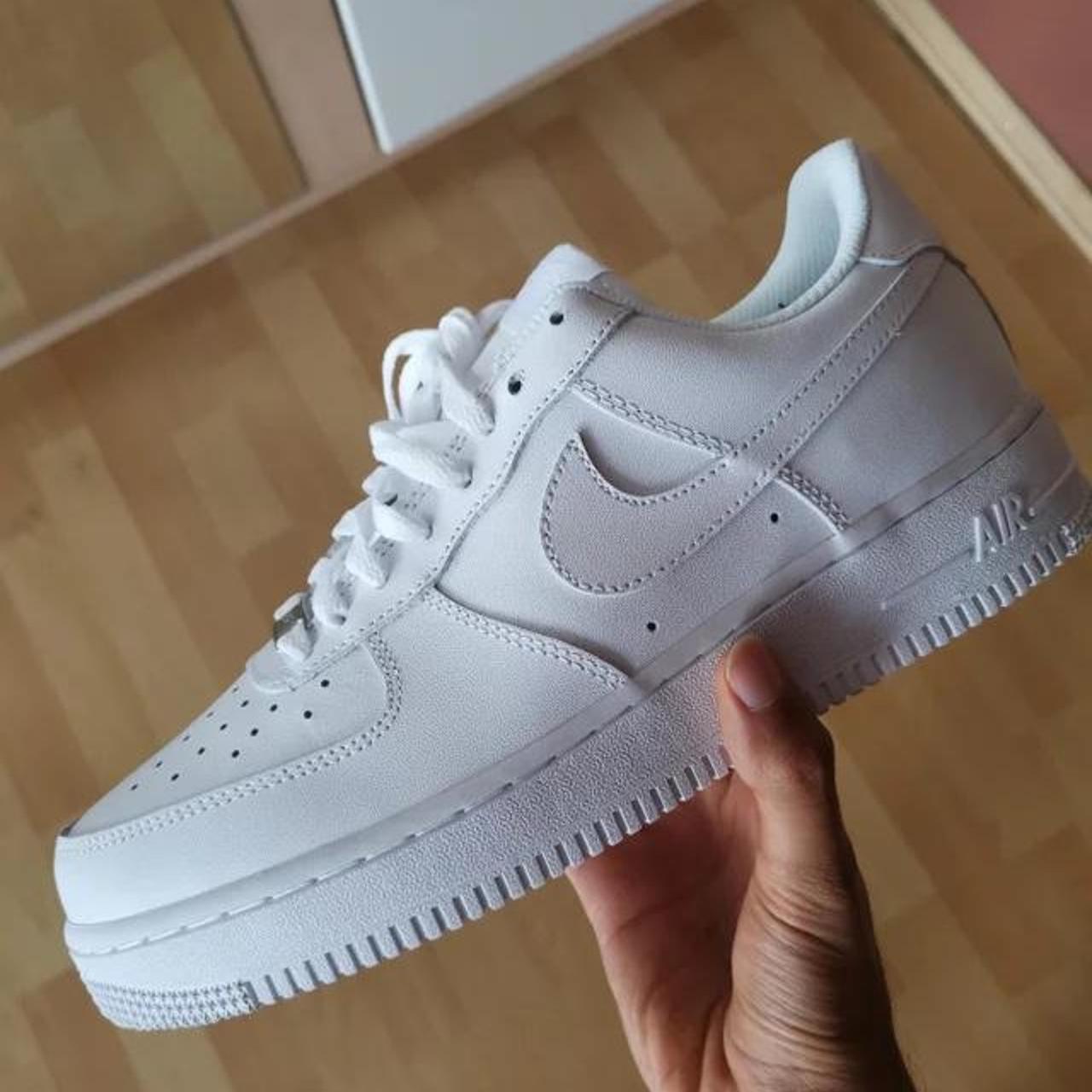Air Force 1 white Brand new with box Open to... - Depop