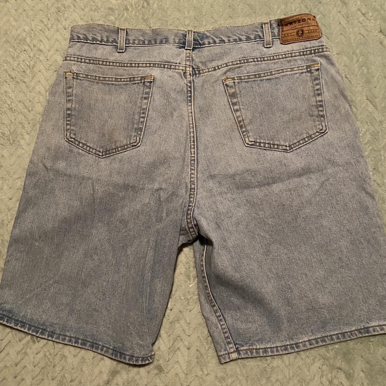 Arizona lose fit light blue jorts Thrifted #jorts... | Depop