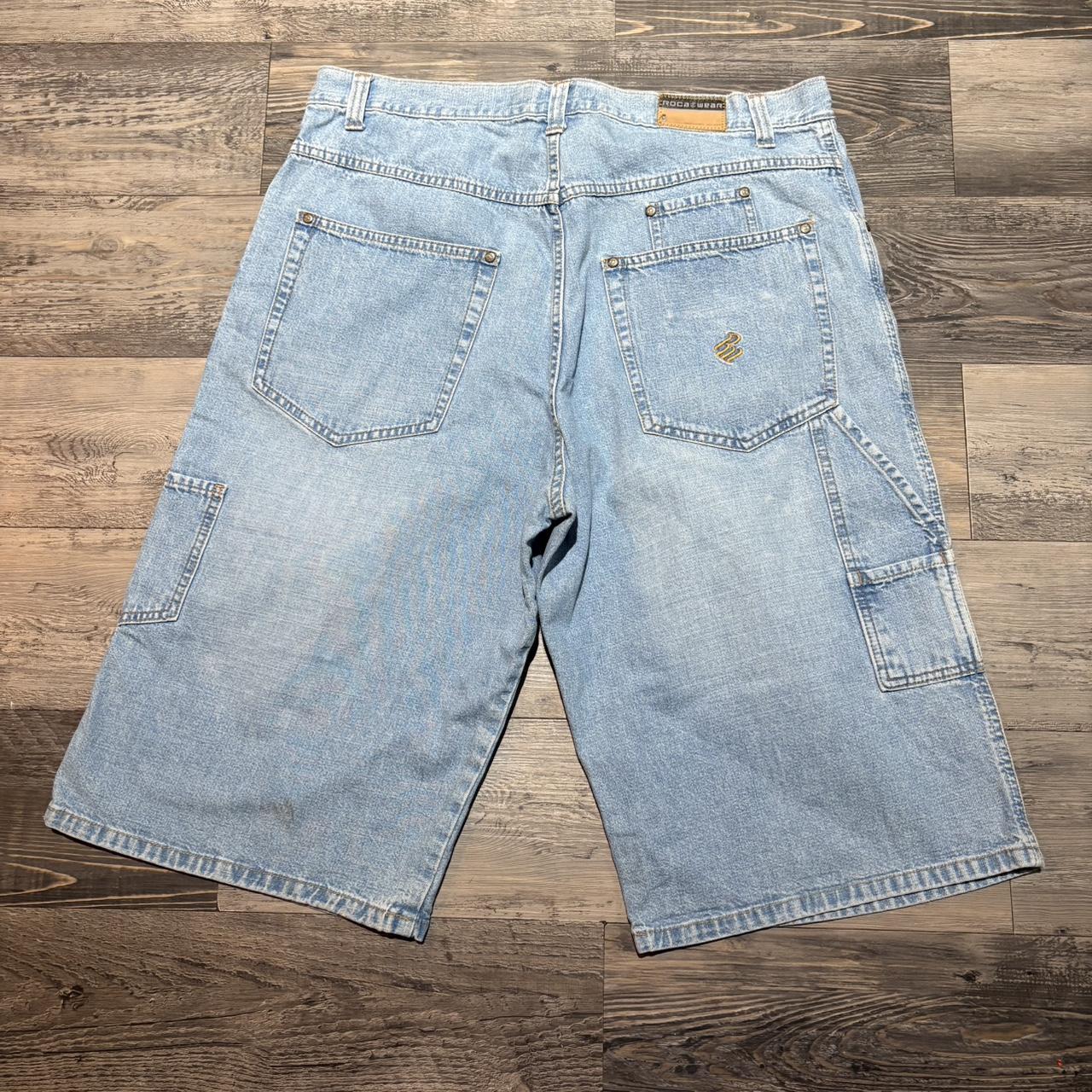 Y2K 2000s rocawear jorts —size 36⚡️ — great... | Depop