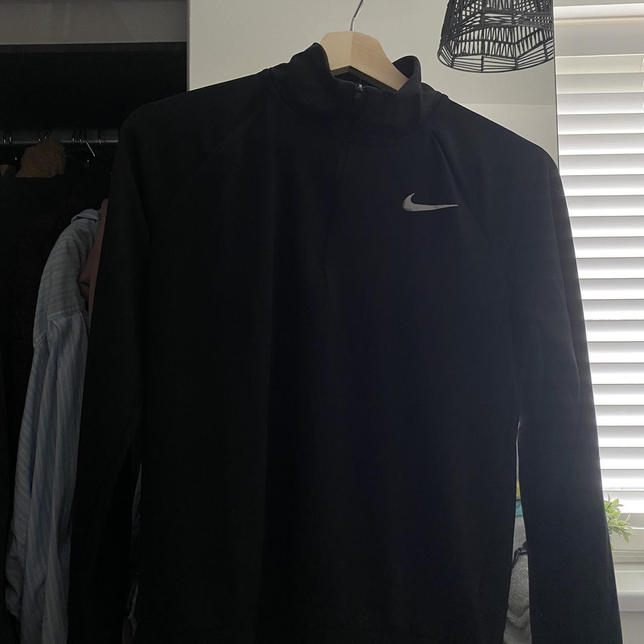 Nike pro long sleeve top with thumb holes Size xs... - Depop